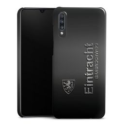 DeinDesign Galaxy A70 Handy Premium Case Smartphone Handyh&uuml;lle Schutzh&uuml;lle gl&auml;nzend Logo Eintracht Braunschweig Official Licensed Product Premium Case