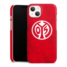 DeinDesign iPhone 13 Handy Premium Case Smartphone Handyh&uuml;lle Schutzh&uuml;lle gl&auml;nzend Nullf&uuml;nfer 1. Fsv Mainz 05 E.V. Official Licensed Product Premium Case