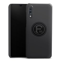 DeinDesign Galaxy A70 Handy Premium Case Smartphone Handyh&uuml;lle Schutzh&uuml;lle gl&auml;nzend F95 Fortuna D&uuml;sseldorf Logo Premium Case