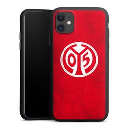 DeinDesign iPhone 11 Handy Premium Silikon H&uuml;lle Handyh&uuml;lle schwarz Case 1. Fsv Mainz 05 E.V. Nullf&uuml;nfer Official Licensed Product Silikon Premium Case