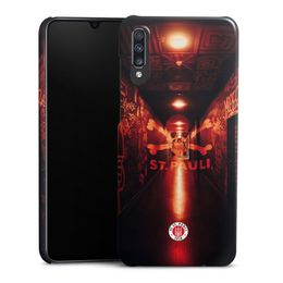 DeinDesign Galaxy A70 Handy Premium Case Smartphone Handyh&uuml;lle Schutzh&uuml;lle gl&auml;nzend Fc St. Pauli Official Licensed Product Premium Case