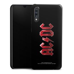 DeinDesign Galaxy A70 Handy Premium Case Smartphone Handyh&uuml;lle Schutzh&uuml;lle gl&auml;nzend Acdc Merchandise Logo Premium Case