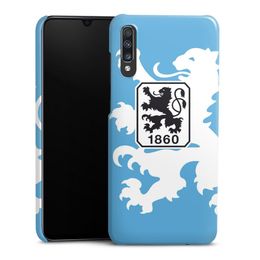 DeinDesign Galaxy A70 Handy Premium Case Smartphone Handyh&uuml;lle Schutzh&uuml;lle gl&auml;nzend Coat Of Arms Tsv 1860 M&uuml;nchen Official Licensed Product Premium Case