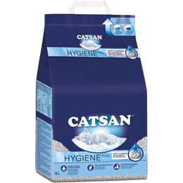 CATSAN Hygiene Plus Katzenstreu stark geruchsbindend 18l