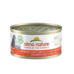 Almo Nature HFC Jelly Lachs & Karrotten Katzen-Nassfutter getreidefrei 6x70g