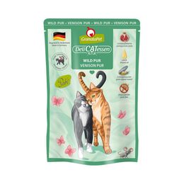 Granatapet Katze - Delicatessen Pouch Wild PUR Katzen-Nassfutter getreidefrei 6x85g