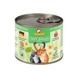 Granatapet Delicatessen Kitten Gefl&uuml;gel Katzen-Nassfutter getreidefrei 6x200g