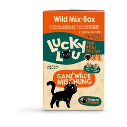 Lucky Lou Lifestage Adult Wild-Mix Katzen-Nassfutter getreidefrei 6x125g