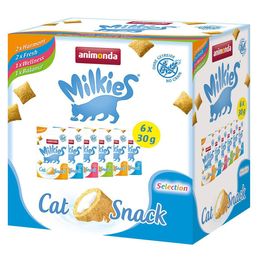 animonda Milkies Multipack Katzensnacks mit Gefl&uuml;gel 6x30g