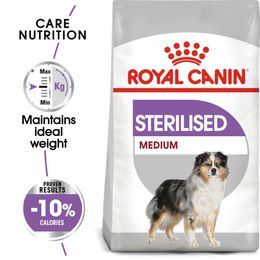 Royal Canin STERILISED MEDIUM Trockenfutter f&uuml;r kastrierte mittelgro&szlig;e Hunde 3kg
