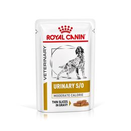 Royal Canin Veterinary URINARY S/O MODERATE CALORIE Nassfutter f&uuml;r Hunde 12x100g