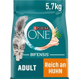 Purina One BIFENSIS Adult Huhn Katzen-Trockenfutter zur Unterst&uuml;tzung der Abwehrkr&auml;fte 5,7kg
