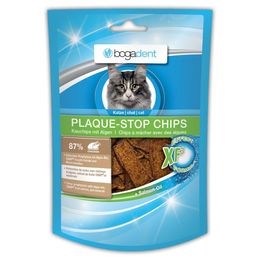 bogadent PLAQUE-STOP CHIPS CHICKEN Katze Katzensnacks Zahnpflege 50g