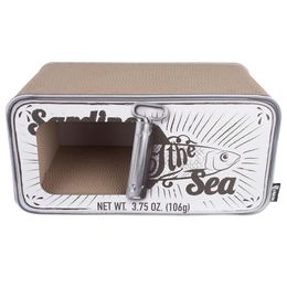 District70 Kratzhaus Sardine recycelt weiss