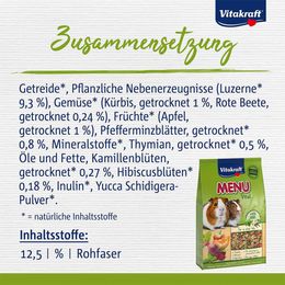 Vitakraft Kleintierfutter Men&uuml; Vital Meerschweinchen 2x3kg