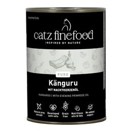 Catz Finefood Purrrr No,107 K&auml;nguru Katzen-Nassfutter getreidefrei 24x400g