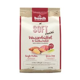 Bosch SOFT Maxi Wasserb&uuml;ffel und S&uuml;&szlig;kartoffel Hunde-Trockenfutter getreidefrei 2,5kg
