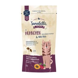 Sanabelle Knusperkissen Huhn & Rote Beete Katzensnacks mit Vitaminen 55g