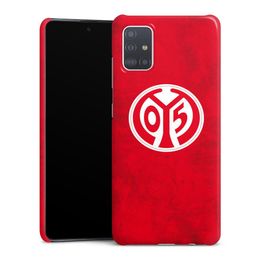 DeinDesign Galaxy A51 Handy Premium Case Smartphone Handyh&uuml;lle Schutzh&uuml;lle gl&auml;nzend Nullf&uuml;nfer 1. Fsv Mainz 05 E.V. Official Licensed Product Premium Case
