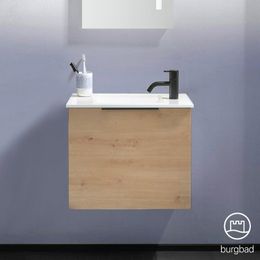 Burgbad Eqio Schrank mit Glas-Waschtisch, SFPH052F5662A0070G0200,