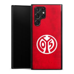 DeinDesign Galaxy S22 Ultra Handy Silikon H&uuml;lle Case schwarz Handyh&uuml;lle Nullf&uuml;nfer 1. Fsv Mainz 05 E.V. Official Licensed Product