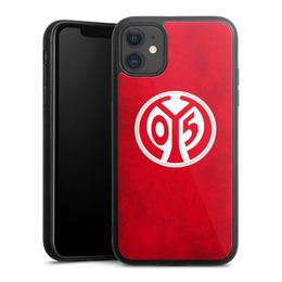 DeinDesign iPhone 11 Handy Gallery Case Handyh&uuml;lle 9H Geh&auml;rtetes Glas R&uuml;ckseite H&uuml;lle Nullf&uuml;nfer 1. Fsv Mainz 05 E.V. Official Licensed Product Gallery Case