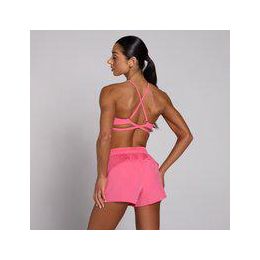 Myprotein MP Damen Tempo Verstellbarer Sport-BH mit &Uuml;berkreuzten Tr&auml;gern - Leuchtendes Pink - XS