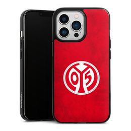 DeinDesign iPhone 13 Pro Handy Silikon H&uuml;lle Case schwarz Handyh&uuml;lle Nullf&uuml;nfer 1. Fsv Mainz 05 E.V. Official Licensed Product