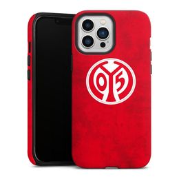 DeinDesign iPhone 13 Pro Max Handy Panzer Handyh&uuml;lle robuste Outdoor H&uuml;lle Schutzh&uuml;lle matt Nullf&uuml;nfer 1. Fsv Mainz 05 E.V. Official Licensed Product Tough Case