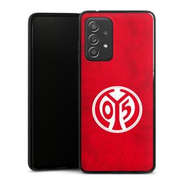 DeinDesign Galaxy A52s 5G Handy Slim Case extra d&uuml;nn Silikon Handyh&uuml;lle schwarz H&uuml;lle Nullf&uuml;nfer 1. Fsv Mainz 05 E.V. Official Licensed Product Silikon Slim Case