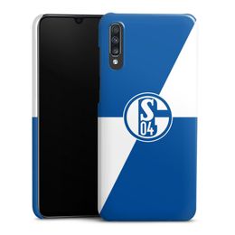 DeinDesign Galaxy A70 Handy Premium Case Smartphone Handyh&uuml;lle Schutzh&uuml;lle gl&auml;nzend Official Licensed Product Fc Schalke 04 Bundesliga Premium Case