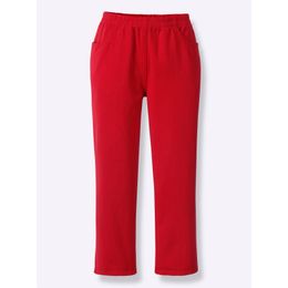 WITT Damen Caprihose in TREVIRA-Qualit&auml;t, rot, Gr&ouml;&szlig;e 40