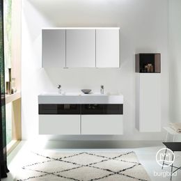 Burgbad Yumo Schrank mit Doppelwaschtisch, 4 Ausz&uuml;ge, SFKM132F3725C0001,