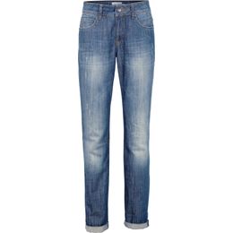 Heine Witt Damen R&ouml;hrenjeans mit Bauchweg-Effekt, blue stone, Gr&ouml;&szlig;e 20