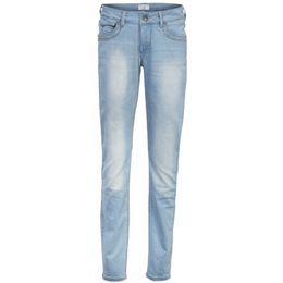 Heine Witt Damen R&ouml;hrenjeans mit Bauchweg-Effekt, bleached, Gr&ouml;&szlig;e 19