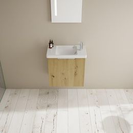 Burgbad Eqio Schrank mit Keramik-Waschtisch, SFPF053F5662C0001G0146,