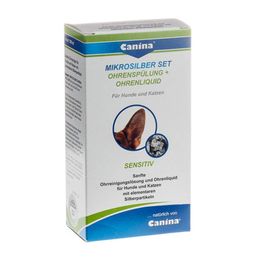 Canina pharma Canina MIKROSILBER SET (Ohrensp&uuml;lung und Ohrenliquid)