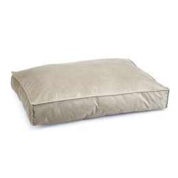 Designed by Lotte Hundekissen Nalino Samt Grau 100x70x15cm
