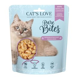 Cat's Love Pure Bites Gr&ouml;nlandgarnele Katzensnacks Single-Protein 30g
