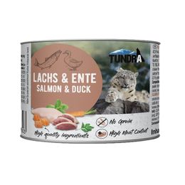 Tundra Cat Lachs & Ente Katzen-Nassfutter hoher Fleischanteil 6x200g