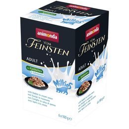 animonda vom Feinsten Adult mit Kaninchen SahneSauce Katzen-Nassfutter getreidefrei 32x100g