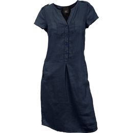 Heine Witt Damen Sommerkleid in knieumspielender L&auml;nge, marine, Gr&ouml;&szlig;e 40