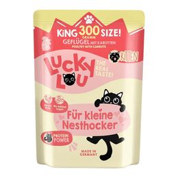 Lucky Lou Lifestage Kitten Gefl&uuml;gel Katzen-Nassfutter getreidefrei 6x300g