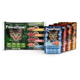 Pawsome! Adult Mixpack Katzen-Nassfutter getreidefrei 4x85g