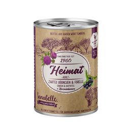 Sanabelle Heimat zartes H&uuml;hnchen & Forelle Katzen-Nassfutter getreidefrei 12x400g