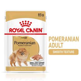 Royal Canin POMERANIAN ADULT MOUSSE Hunde-Nassfutter f&uuml;r ausgewachsene Zwergspitze 12x85g
