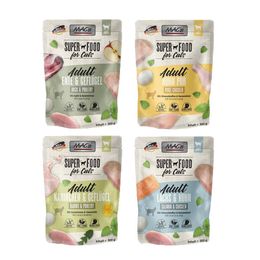 MAC's Cat Pouchpack Multipack Katzen-Nassfutter getreidefrei 12x300g