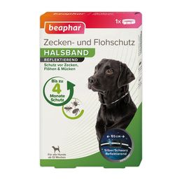beaphar Zecken- und Flohschutz Halsband reflektierend f&uuml;r Hunde 65cm