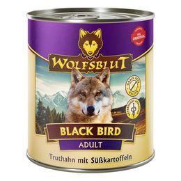 Wolfsblut Black Bird Adult Hunde-Nassfutter getreidefrei 6x800g