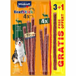 Vitakraft Hundesnack Beef-Stick mit Wild 3 St&uuml;ck + 1 gratis